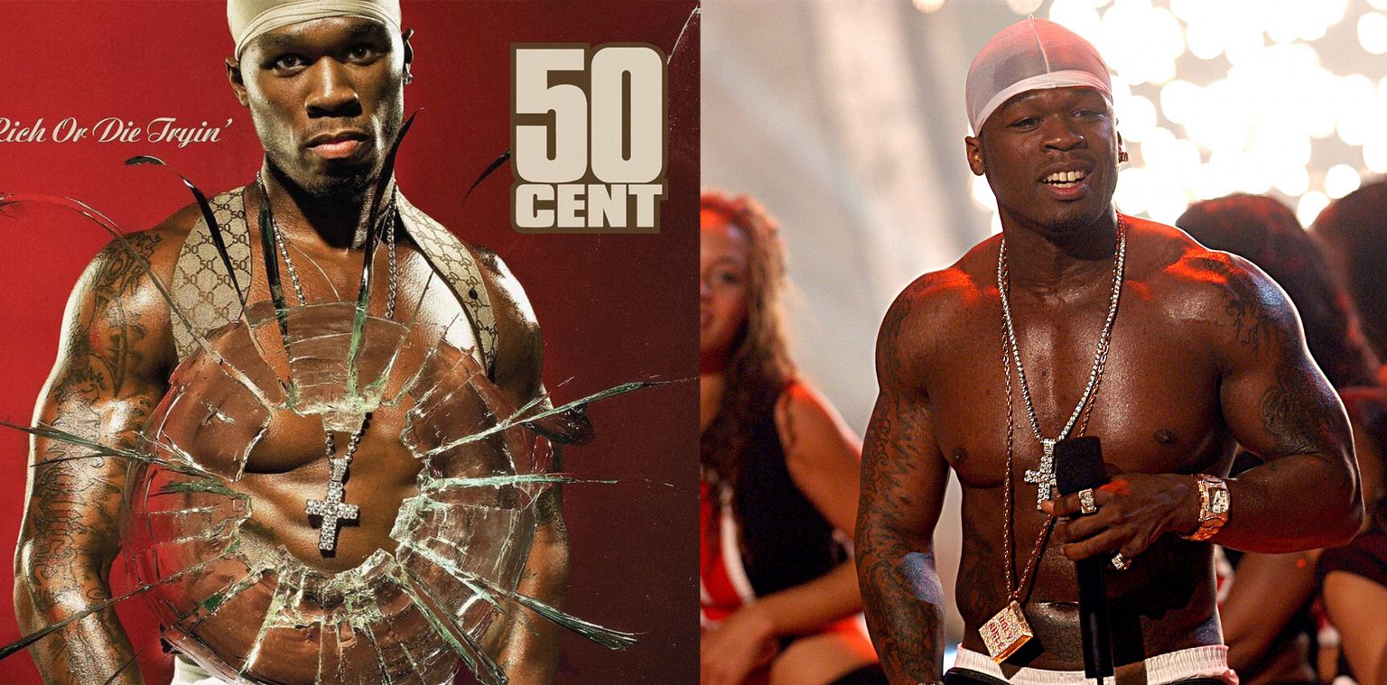 50 Cent's "Get Rich Or Die Tryin'" hits 2 billion streams on Spotify!