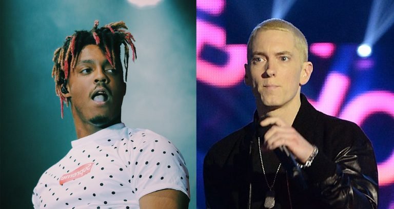 Eminem talks about drug addiction on Juice WRLD's new album > SouthPawer