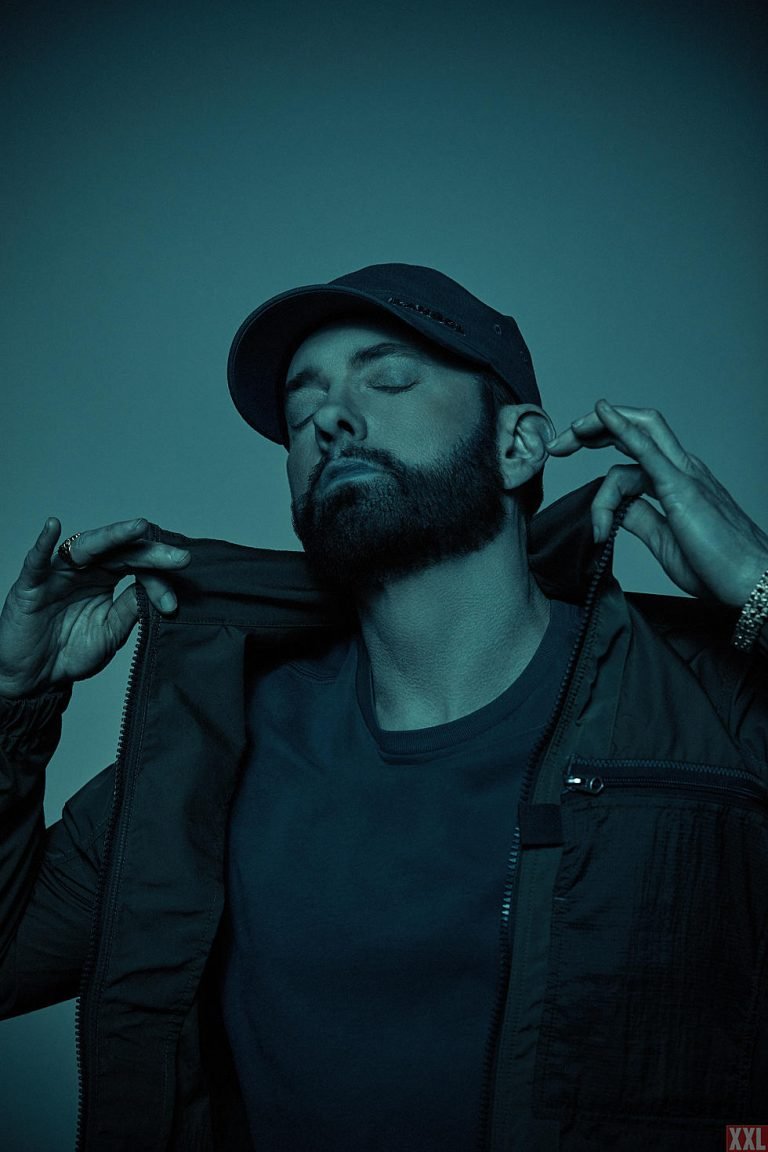 Eminem covers XXL Magazine: Battle with Addiction, Meeting Dr. Dre ...