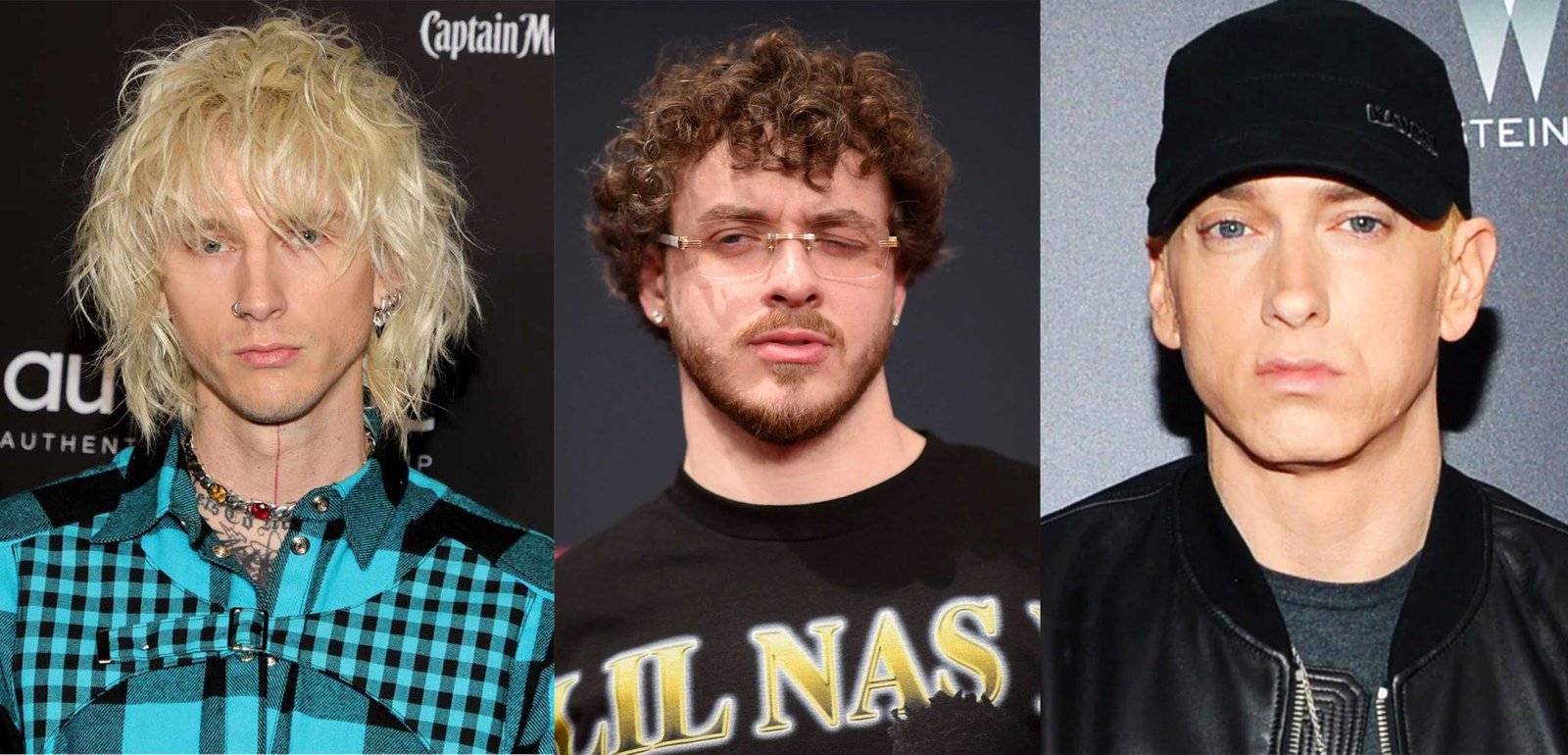 Fans react to Machine Gun Kelly dissing Jack Harlow on Eminem-produced beat