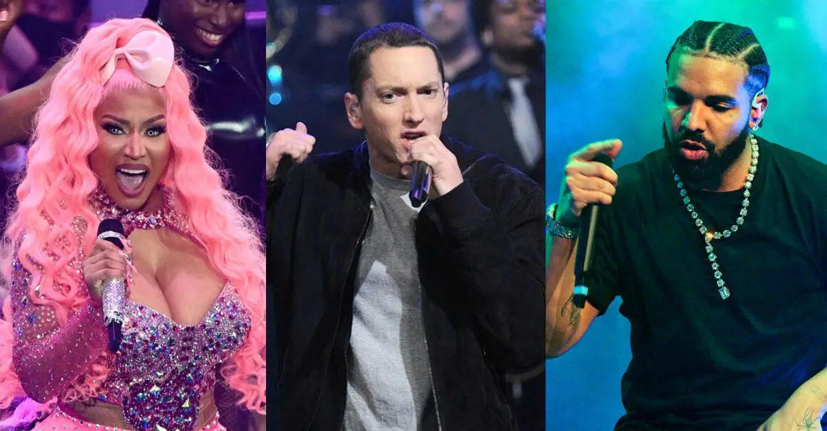 50 most streamed hip-hop artists on Spotify