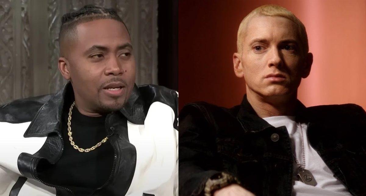 Nas shouts out Eminem on a new song from "Magic 3" album